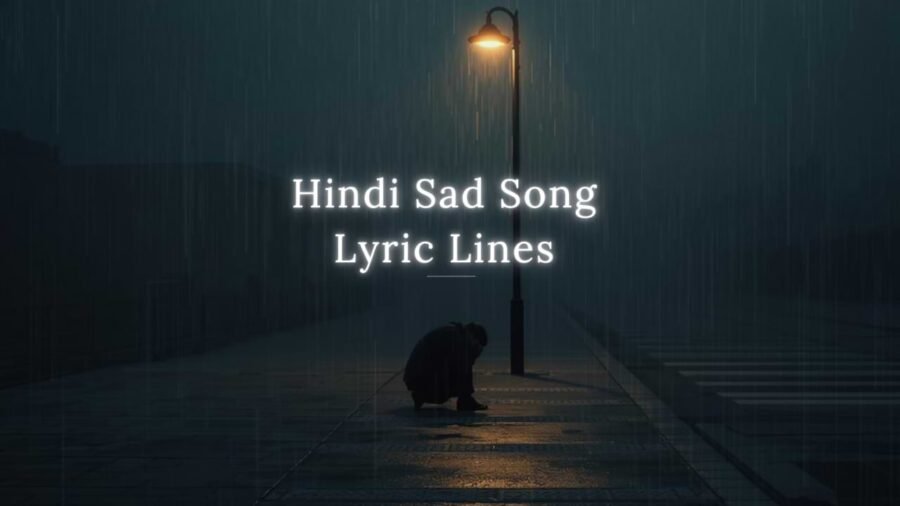 Top Hindi Sad Song Lyric Lines for Broken Hearts - Shayari lyrics